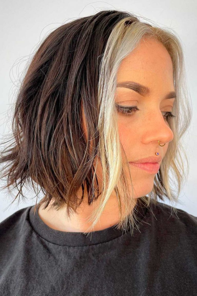 Bring in the Drama with Skunk Stripe Hair - Love Hairstyles