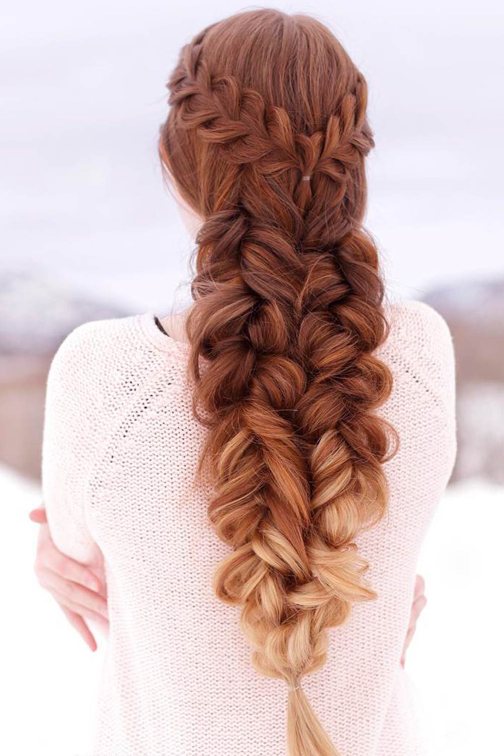 30 Gorgeous Winter Hairstyles For Long Hair