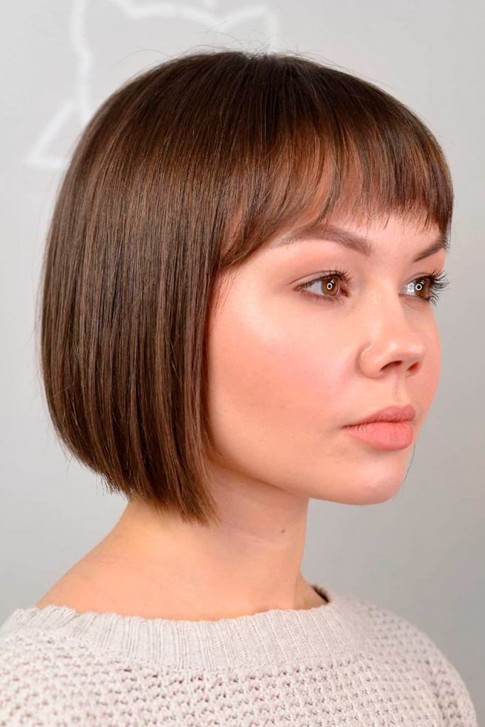 How to Style the Bottleneck Bangs in 2023 - Love Hairstyles