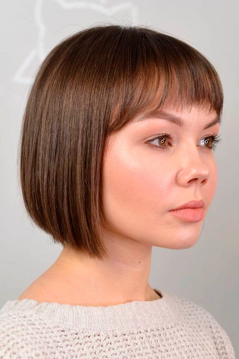 How to Style the Bottleneck Bangs in 2023 - Love Hairstyles
