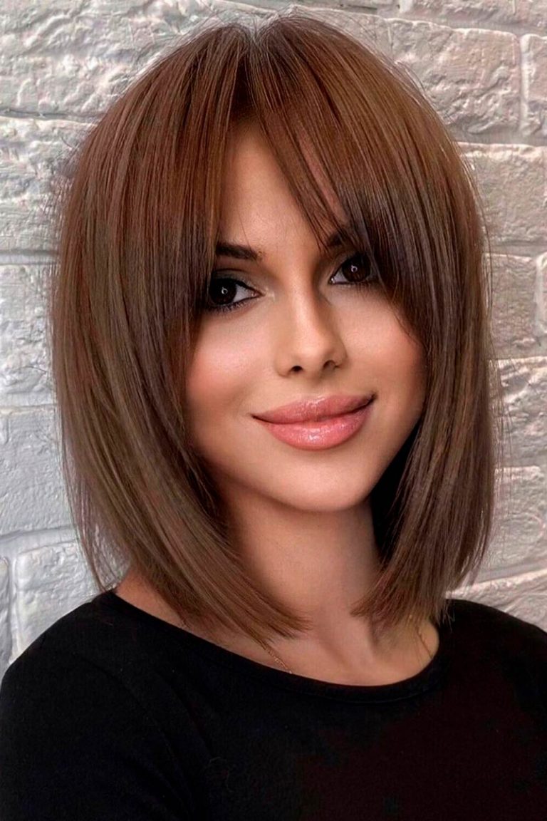 How to Style the Bottleneck Bangs in 2023 - Love Hairstyles