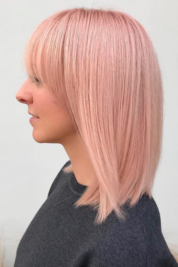 How to Style the Bottleneck Bangs in 2023 - Love Hairstyles