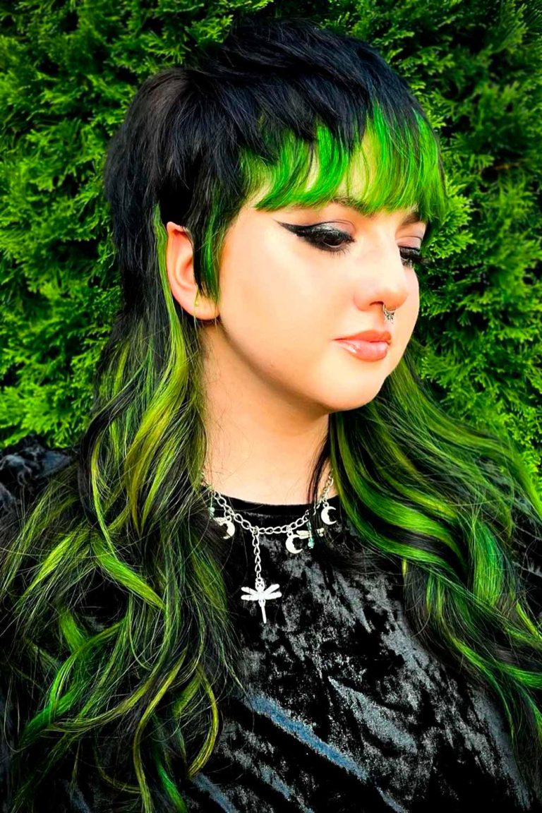 The Best Hairstyles With Dyed Bangs - Love Hairstyles