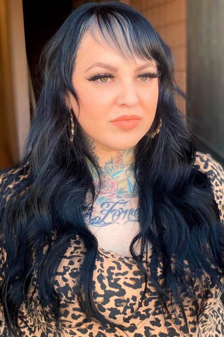 The Best Hairstyles With Dyed Bangs - Love Hairstyles