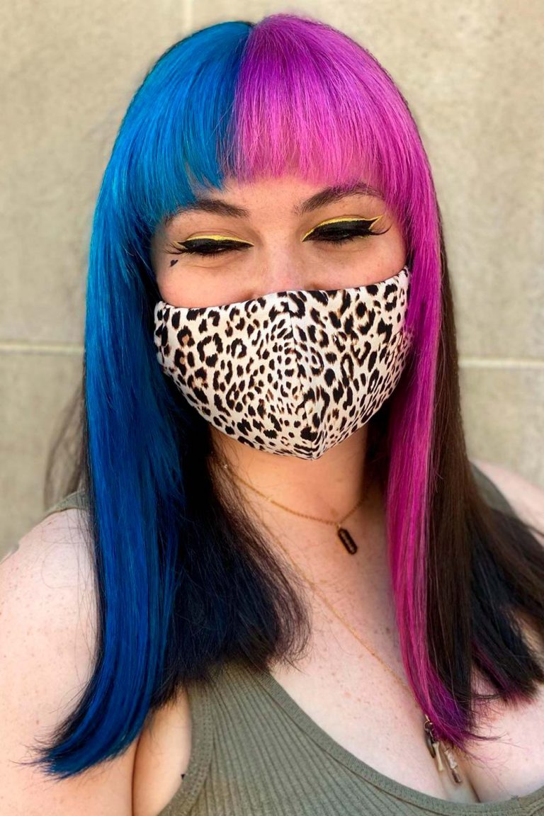 The Best Hairstyles With Dyed Bangs - Love Hairstyles