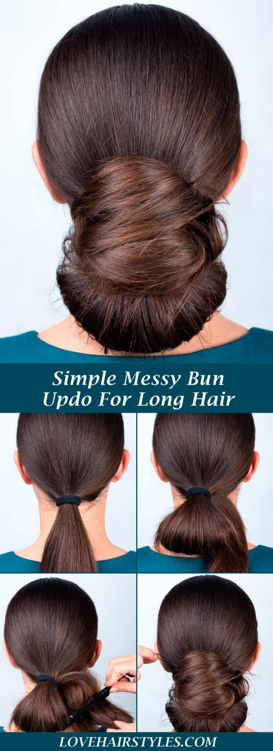 60+ Fun And Easy Updos For Long Hair | LoveHairStyles.com