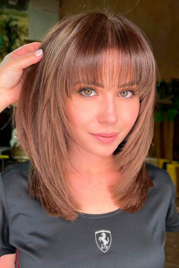 Creative Ways To Rock Your Face Framing Bangs - Love Hairstyles