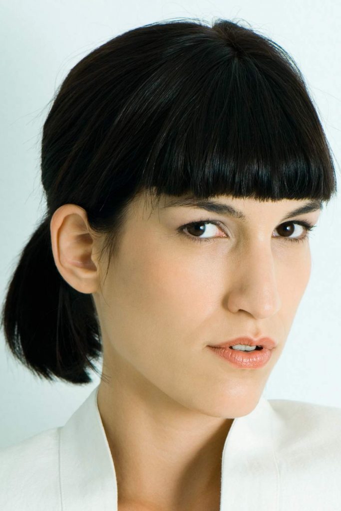 30+ Ways To Rock A Ponytail With Bangs - LoveHairStyles.com