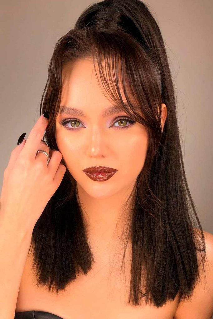 30+ Ways To Rock A Ponytail With Bangs - LoveHairStyles.com