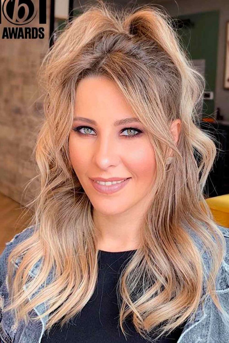 30+ Ways To Rock A Ponytail With Bangs - LoveHairStyles.com