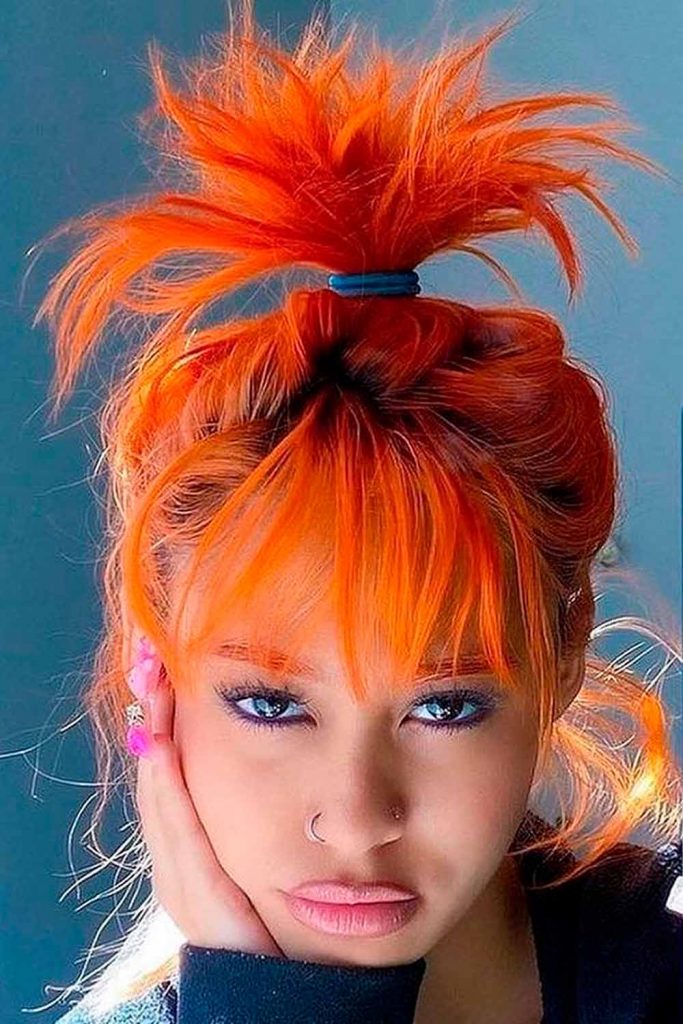 30+ Ways To Rock A Ponytail With Bangs - LoveHairStyles.com