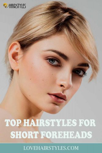 14 Awesome Styles For Your Small Forehead - Love Hairstyles