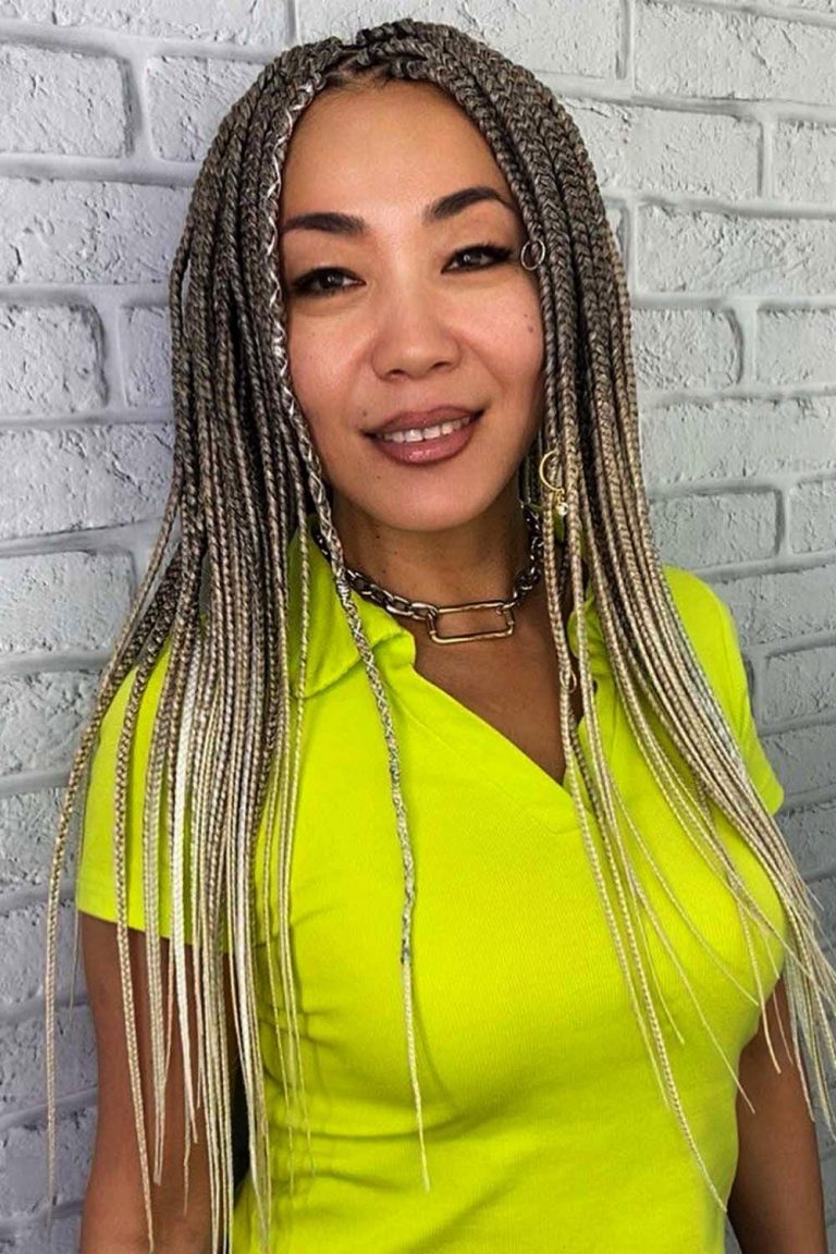 Exploring the Allure of Small Box Braids for Styling Perfection