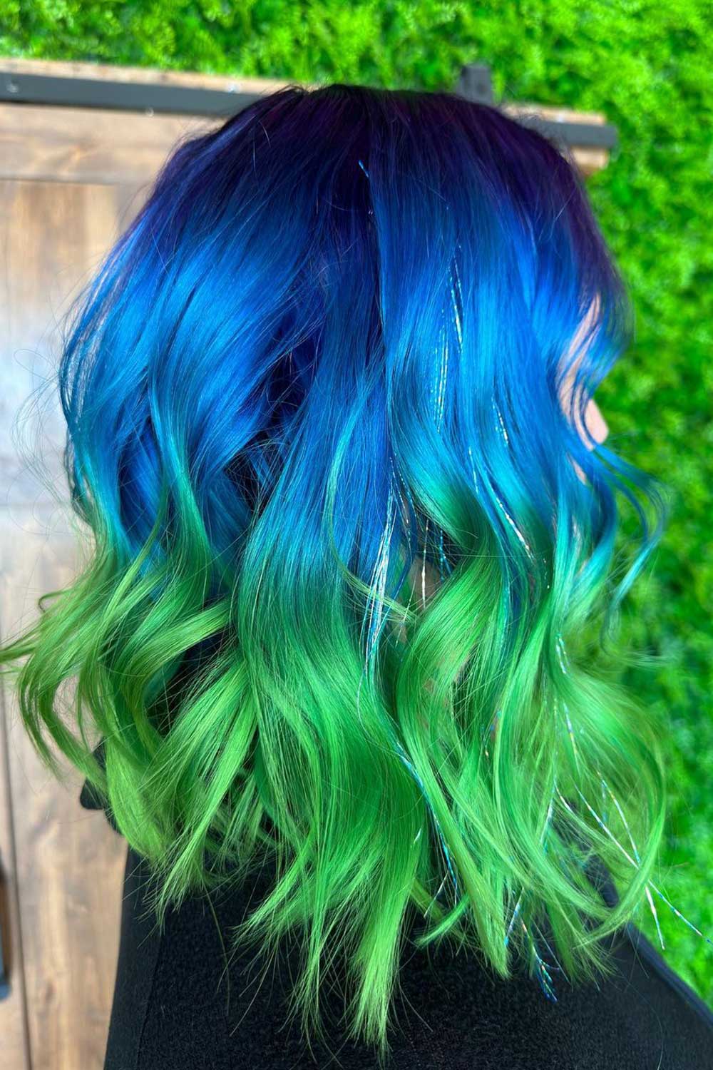 Magical Sparkle Of Trendy Hair Tinsel Style