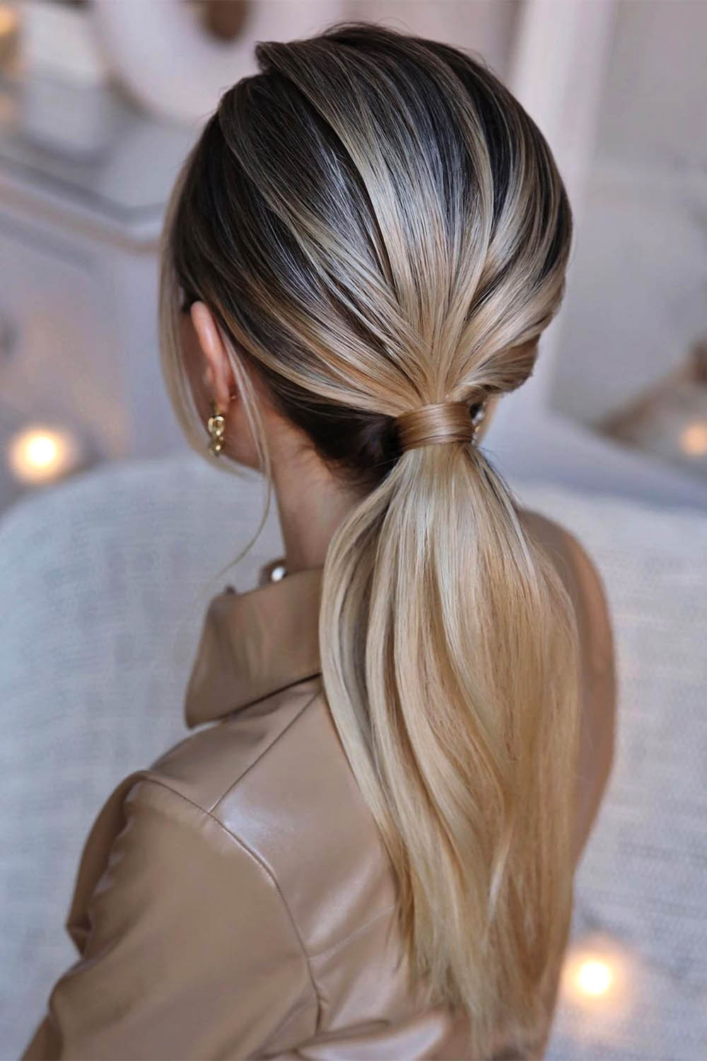 35 Unique Low Ponytail Ideas For Simple But Attractive Looks