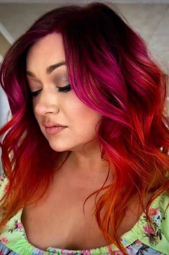 25 Ideas Of Pulling Off Red Highlights To Flame Up Your Base