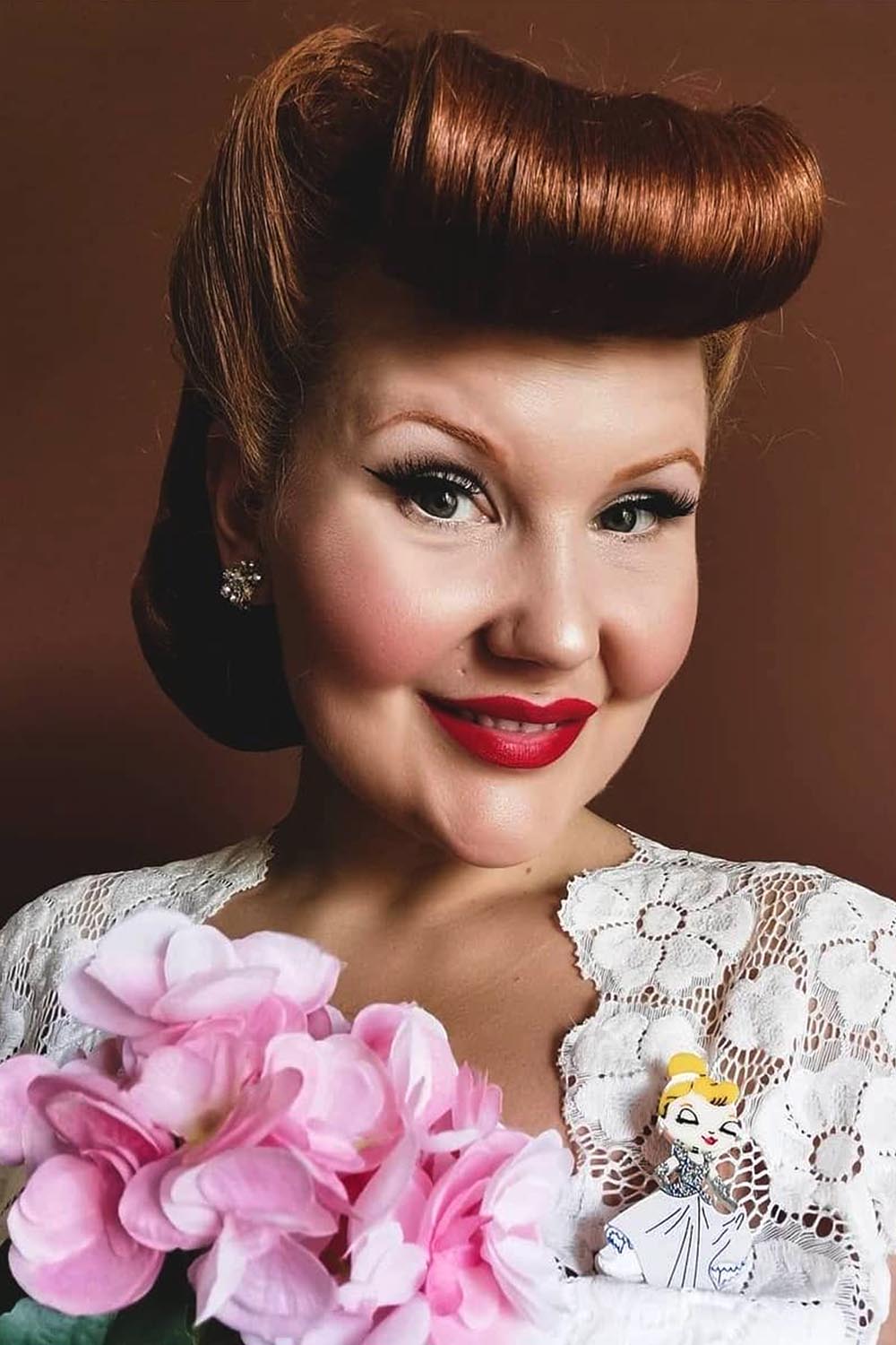 Modern-To-Vintage Victory Rolls Styles To Add Some Pin-Up Vibes