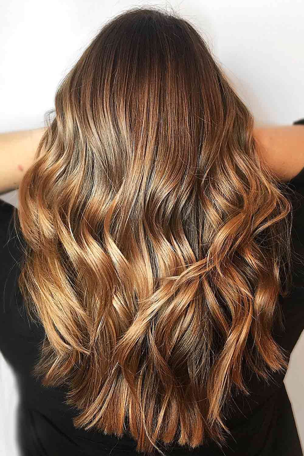 Marvelous ideas for your caramel hair color