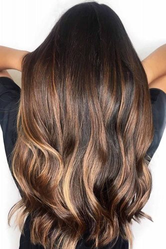 Marvelous ideas for your caramel hair color
