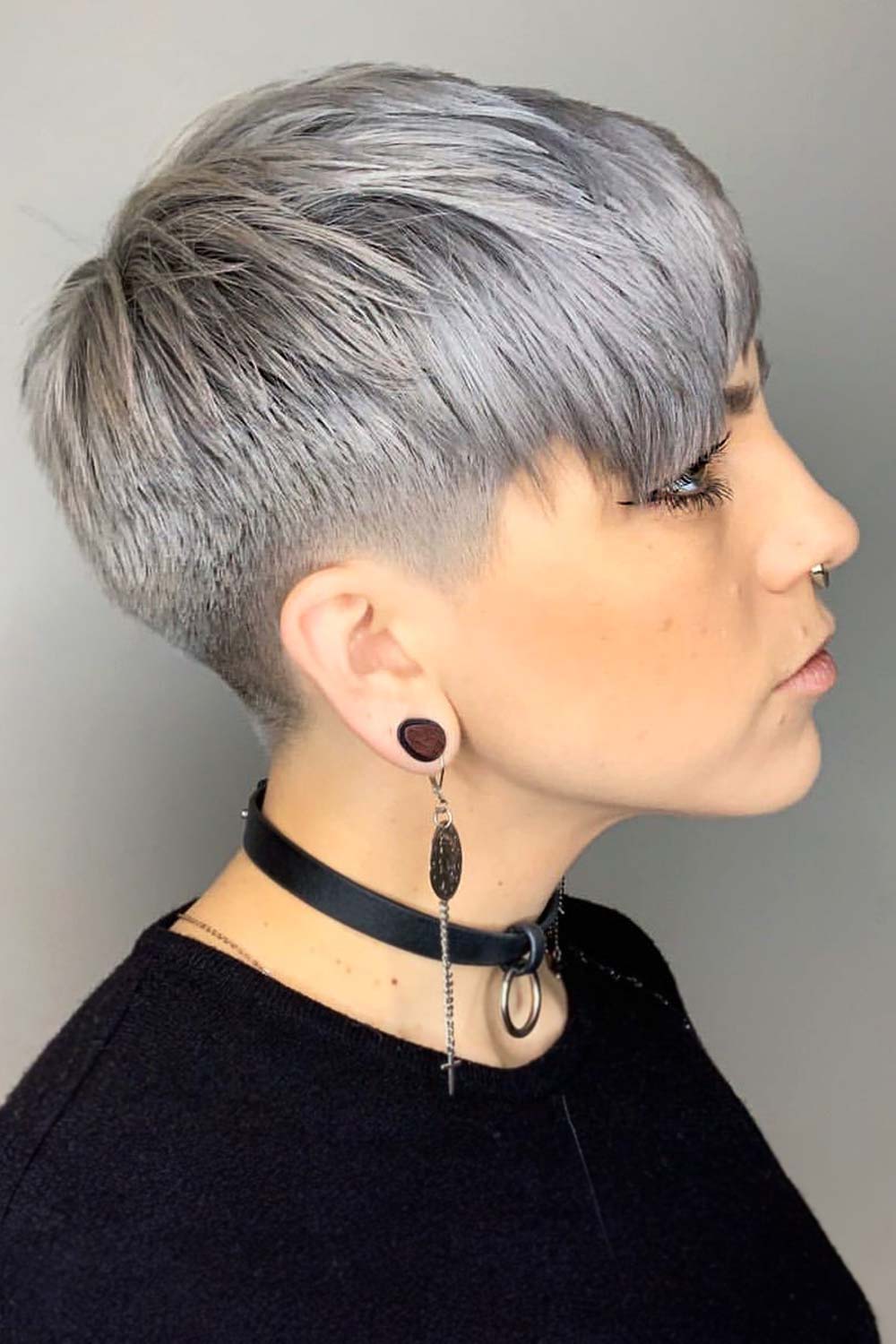 45 Short Grey Hair Cuts and Styles