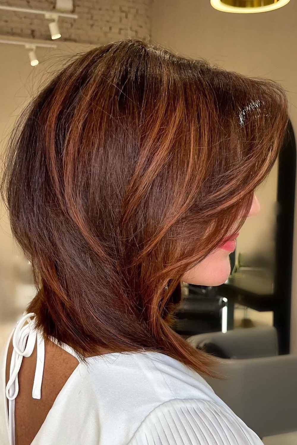 45 Chic Medium Length Layered Hair