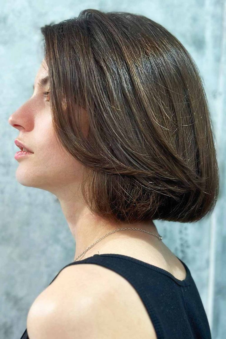 65 Stylish Layered Bob