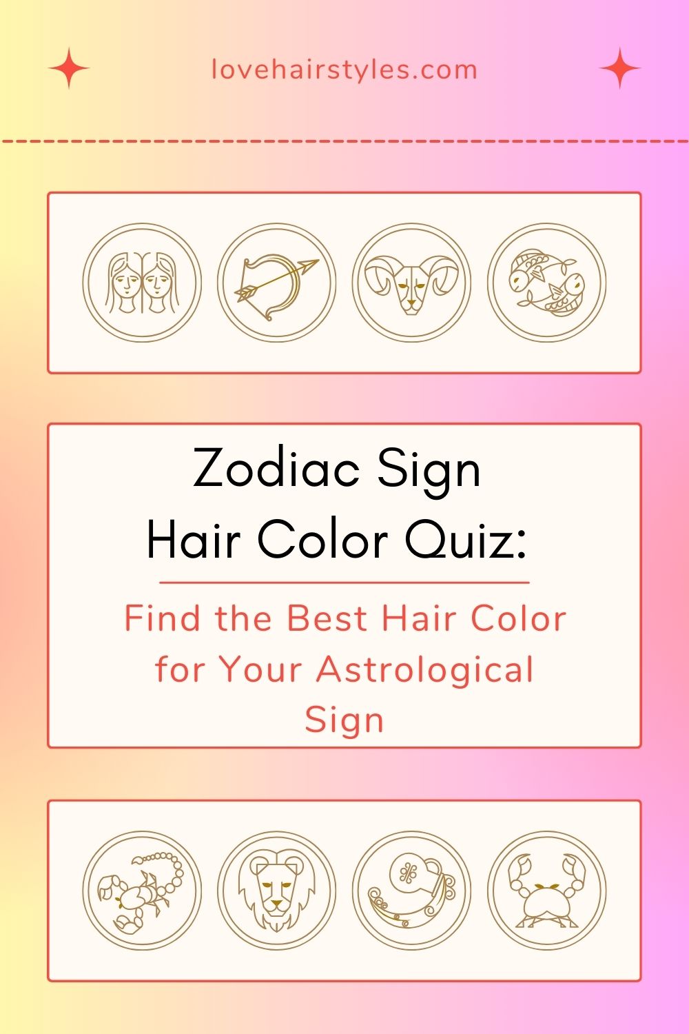 Zodiac Sign Hair Color: Find the Best Color for Your Astrological Sign